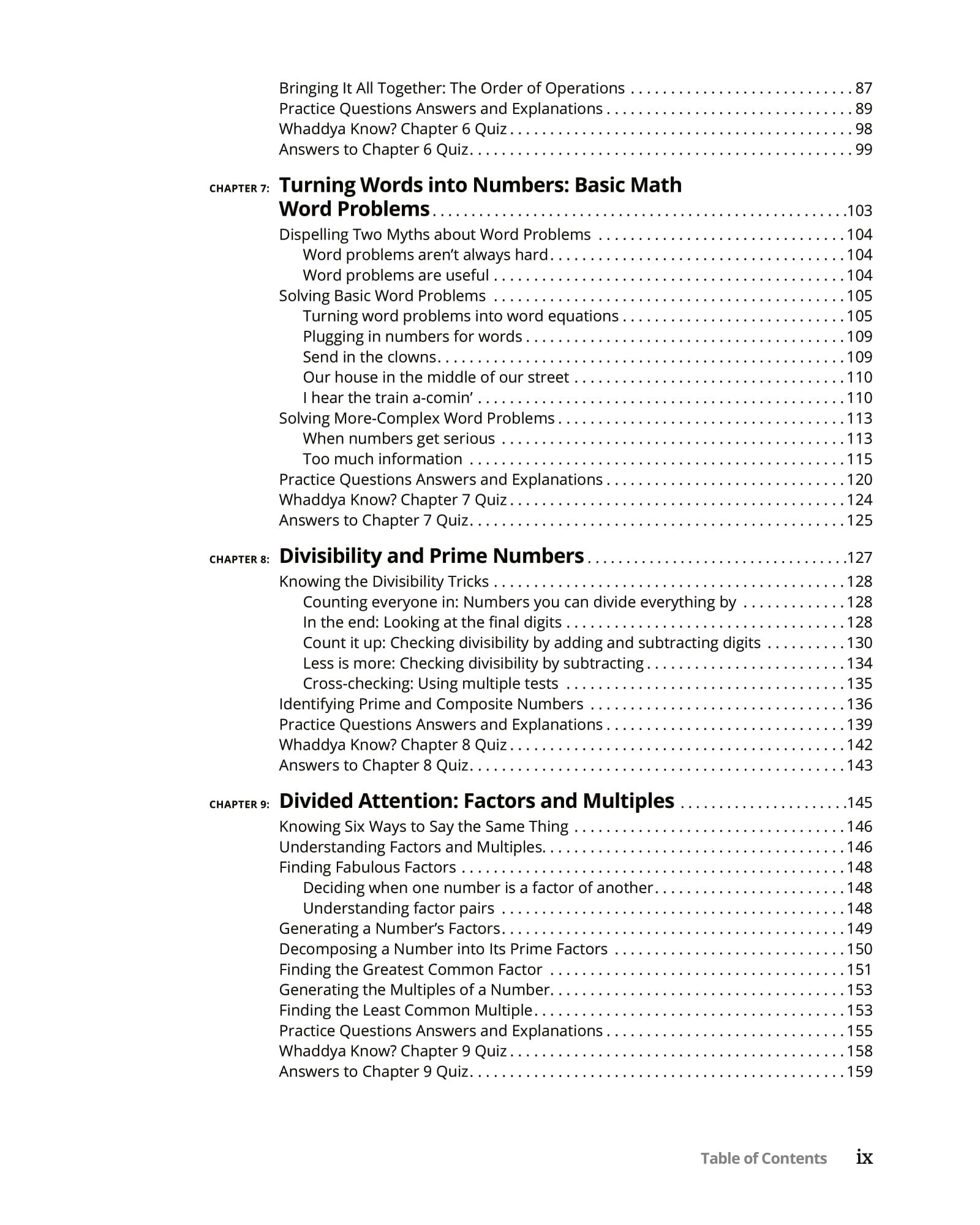 Basic Math & Pre-Algebra All-in-One For Dummies,1st Edition – E-books Max30