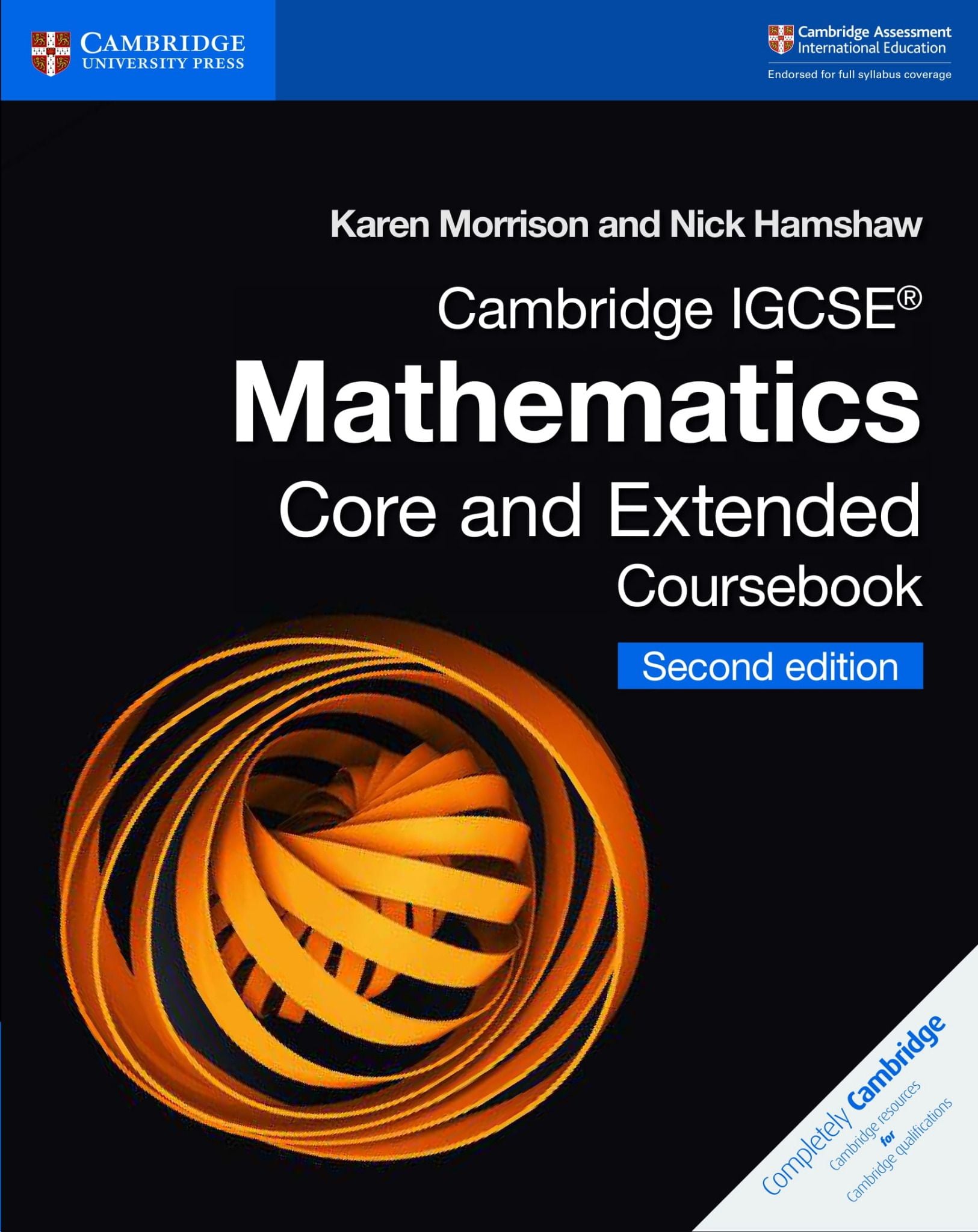 Cambridge IGCSE® Mathematics Core and Extended Coursebook, 2nd Edition – E-books Max30
