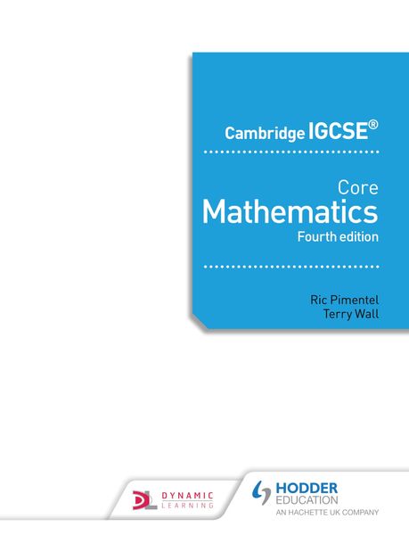 Cambridge IGCSE Core Mathematics 4th edition – E-books Max30
