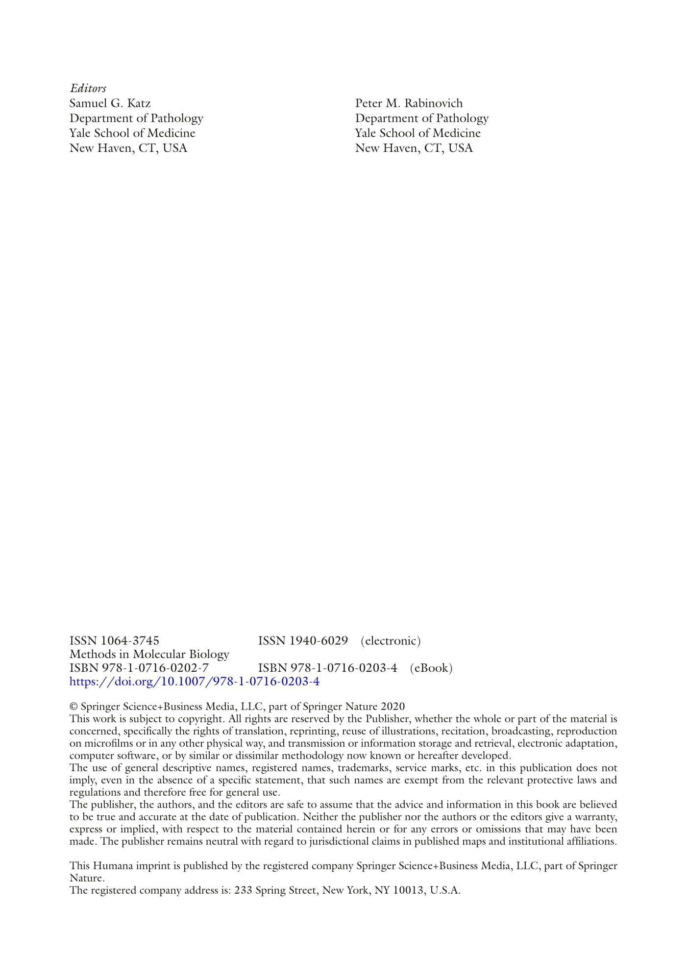 Cell Reprogramming for Immunotherapy: Methods and Protocols, 2020 Edit ...