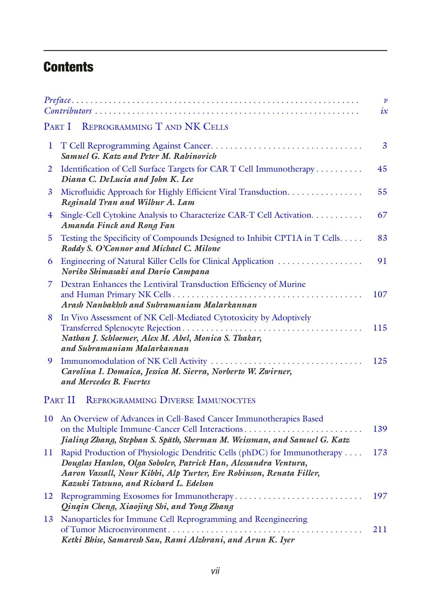 Cell Reprogramming for Immunotherapy: Methods and Protocols, 2020 Edit ...