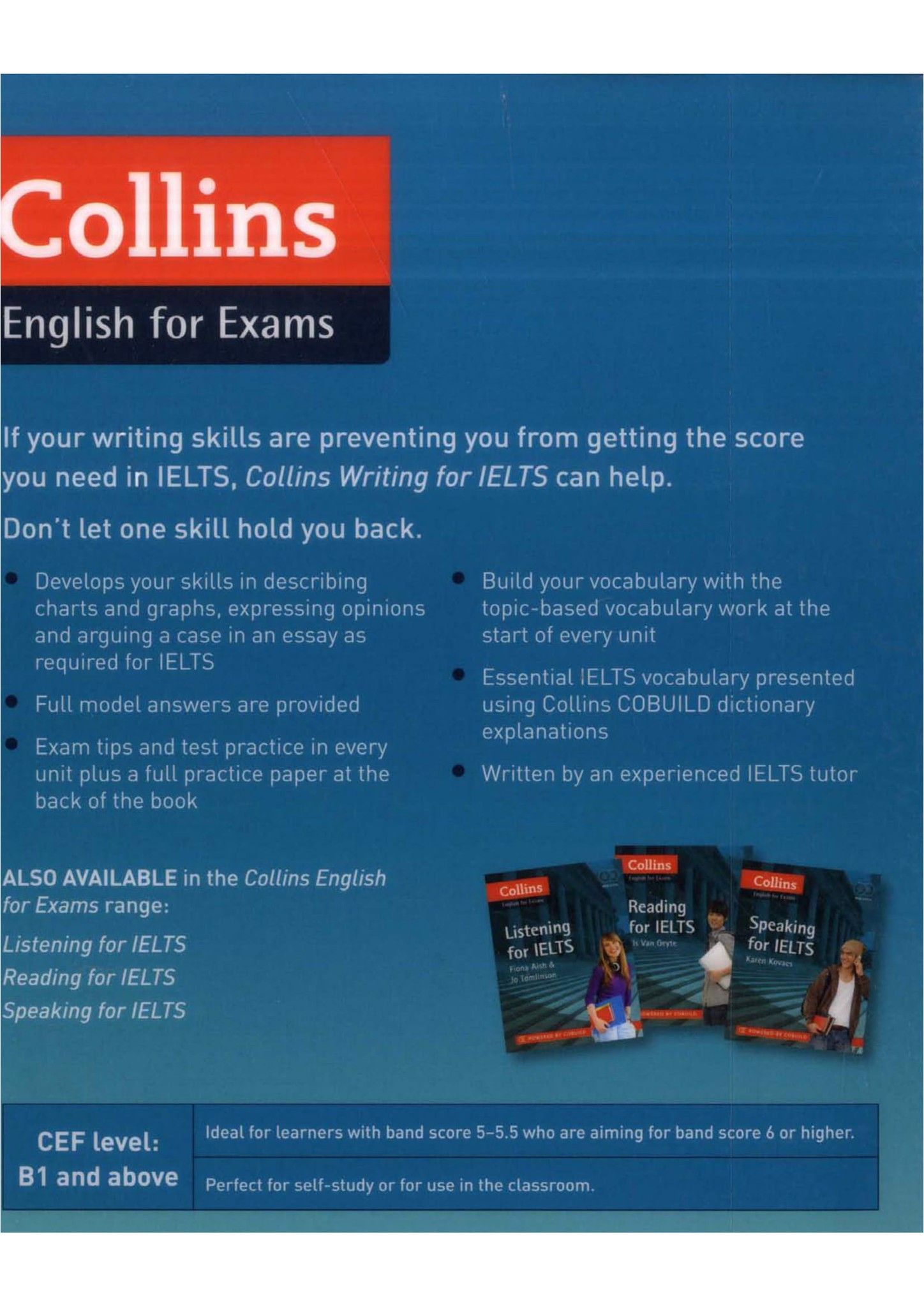 Collins – Writing for IELTS – E-books Max30