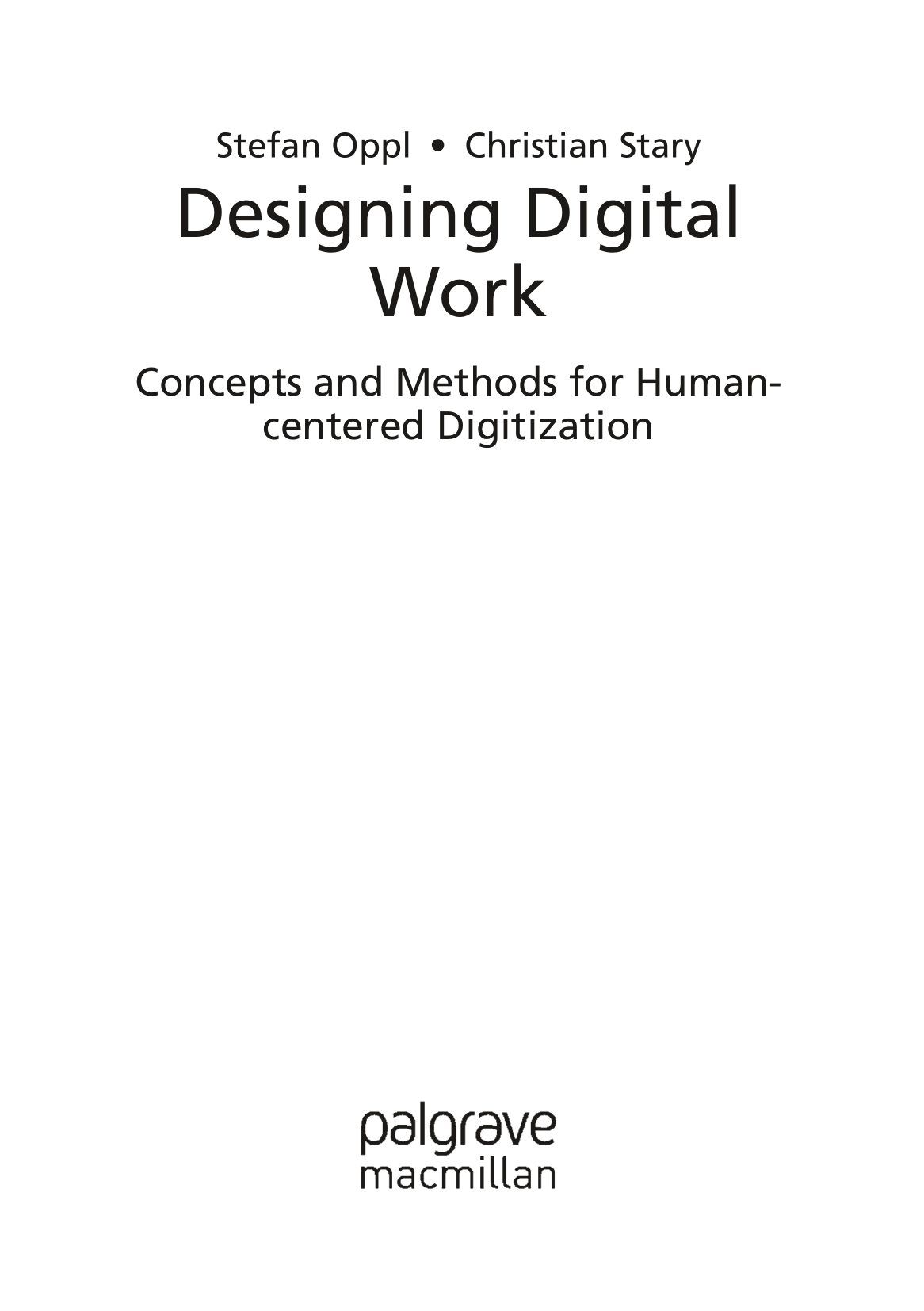 Designing Digital Work: Concepts and Methods for Human-centered Digiti – E-books Max30