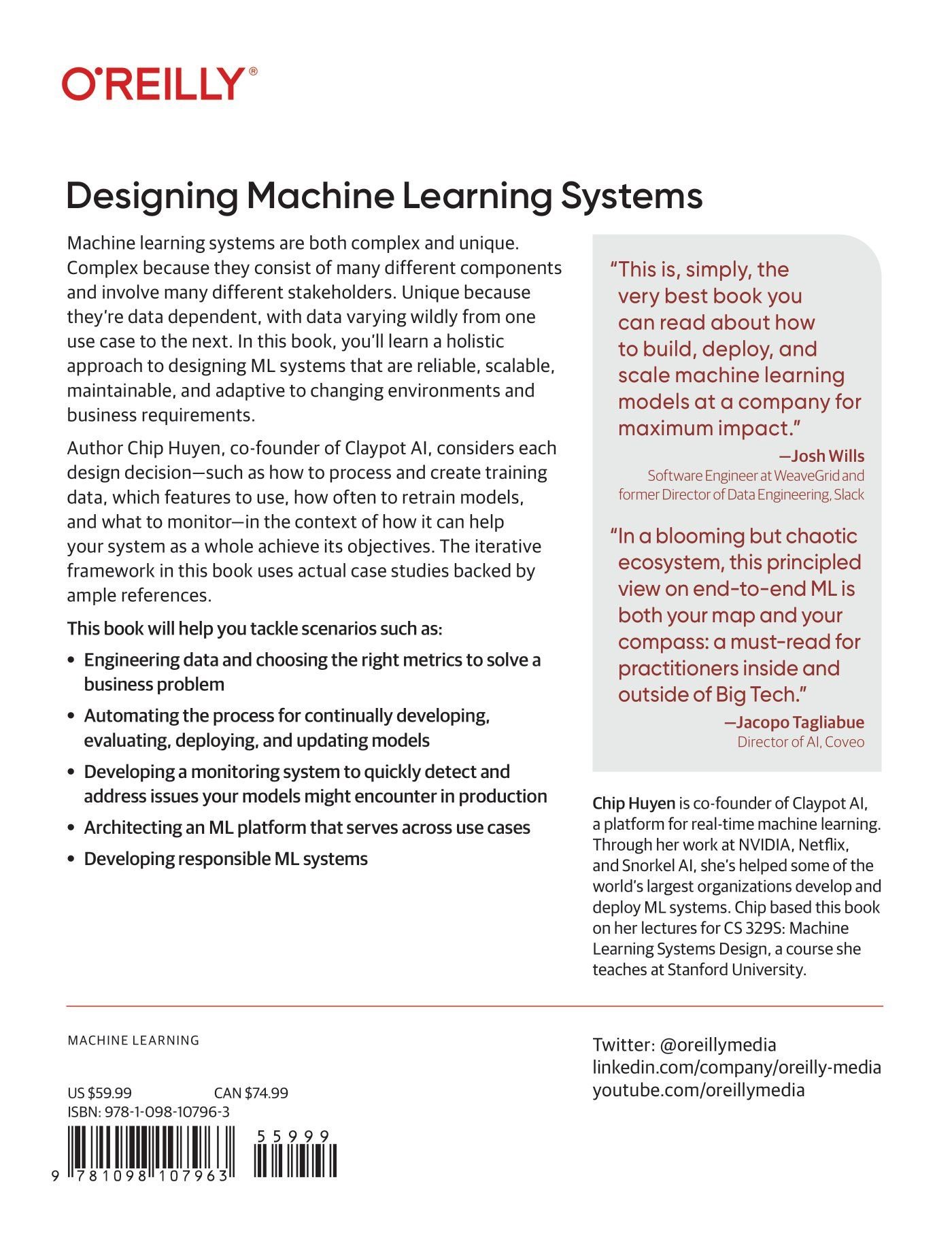 Designing Machine Learning Systems 1st Edition – E-books Max30 Designing Machine Learning Systems 1st Edition – E-books Max30