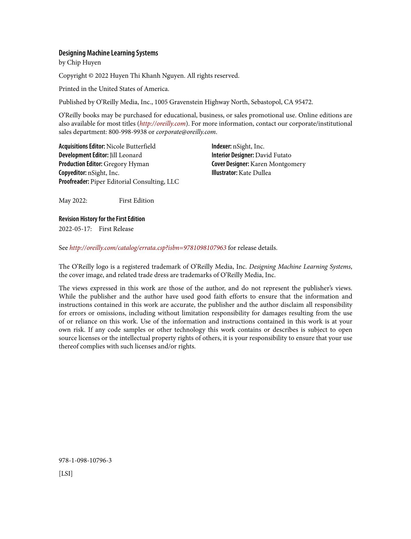 Designing Machine Learning Systems 1st Edition – E-books Max30 Designing Machine Learning Systems 1st Edition – E-books Max30
