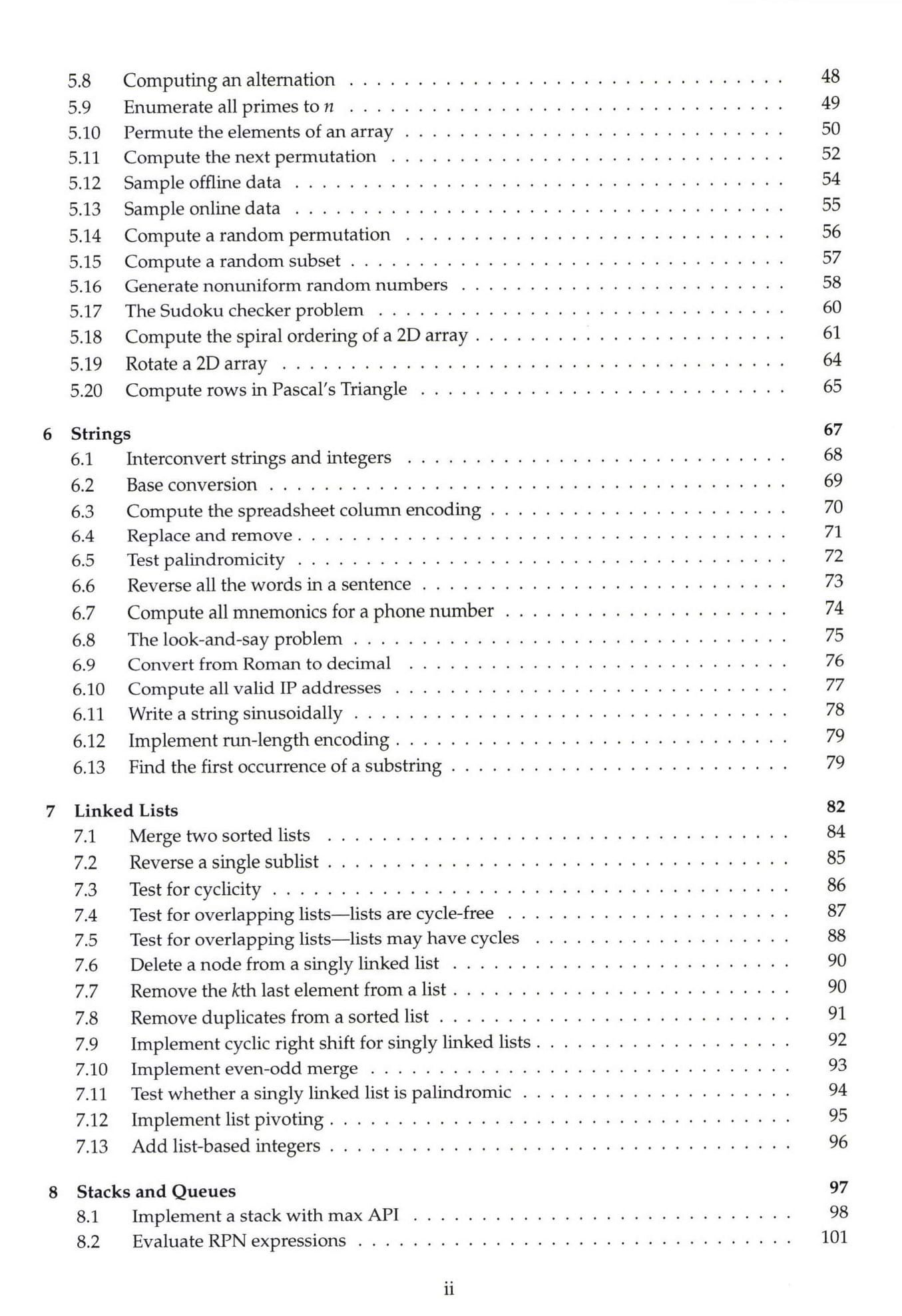 Elements of Programming Interviews: The Insiders' Guide – E-books Max30
