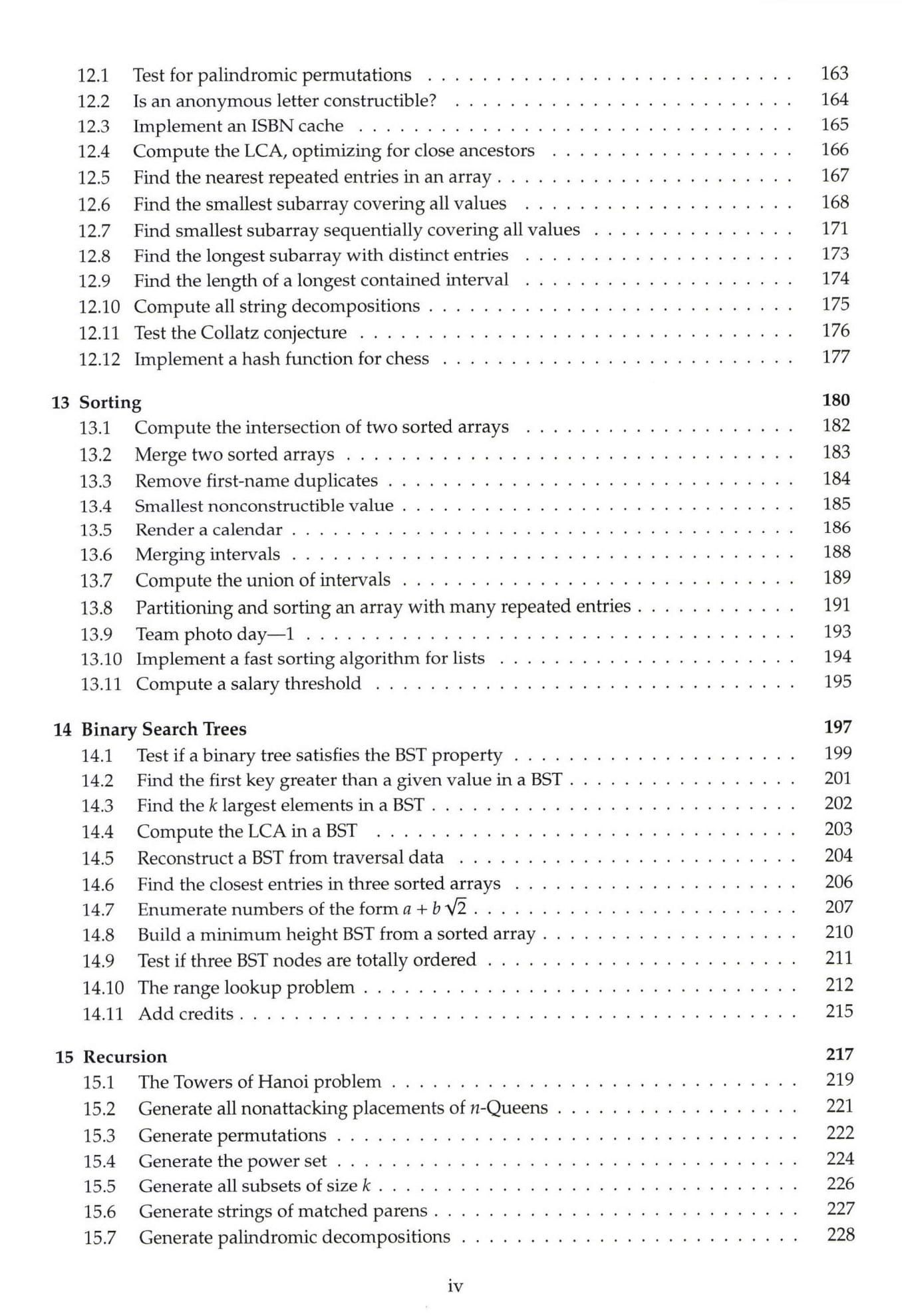 Elements of Programming Interviews: The Insiders' Guide – E-books Max30