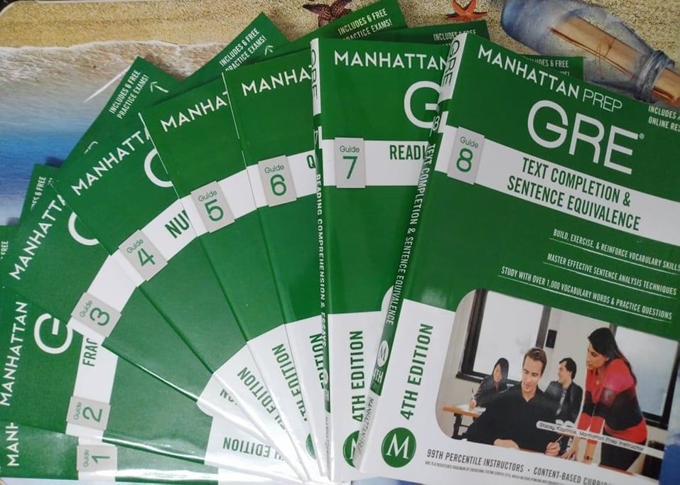 Manhattan Prep GRE Set of 8 Strategy Guides, Fourth Edition – E-books Max30