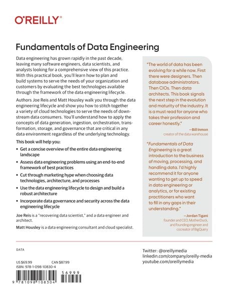 Fundamentals of Data Engineering Plan and Build Robust Data Systems – E ...
