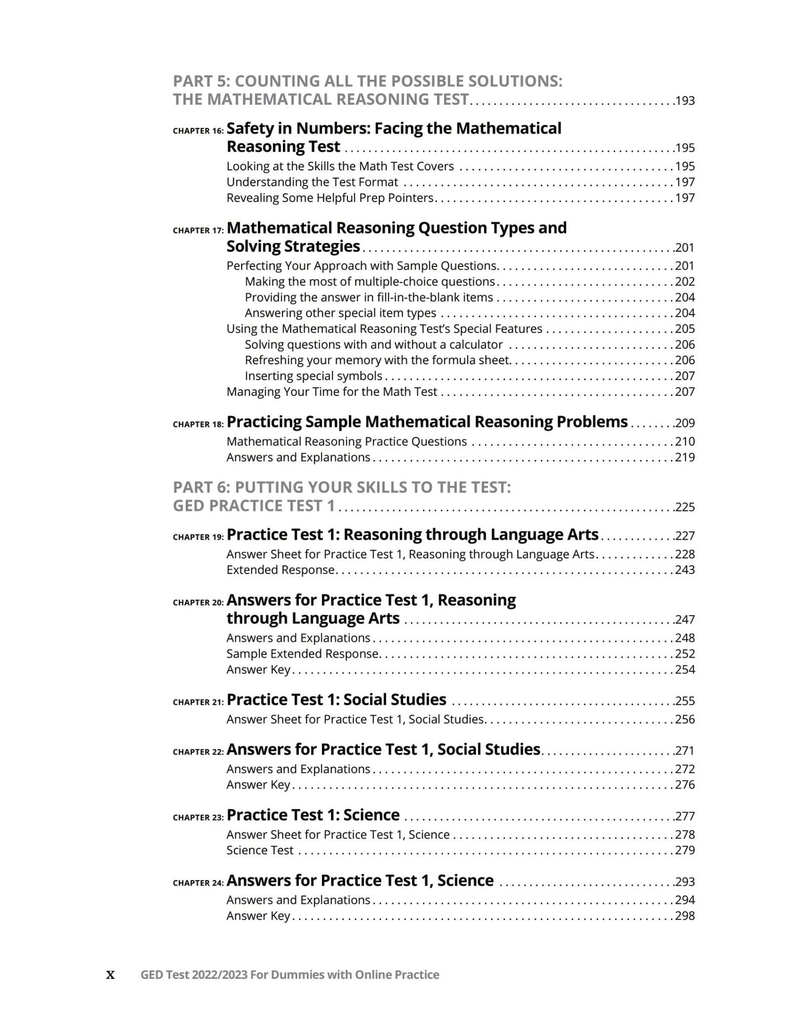GED Test For Dummies 5th Edition E books Max30