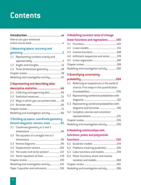 IB Mathematics applications and interpretation, Higher Level – E-books ...