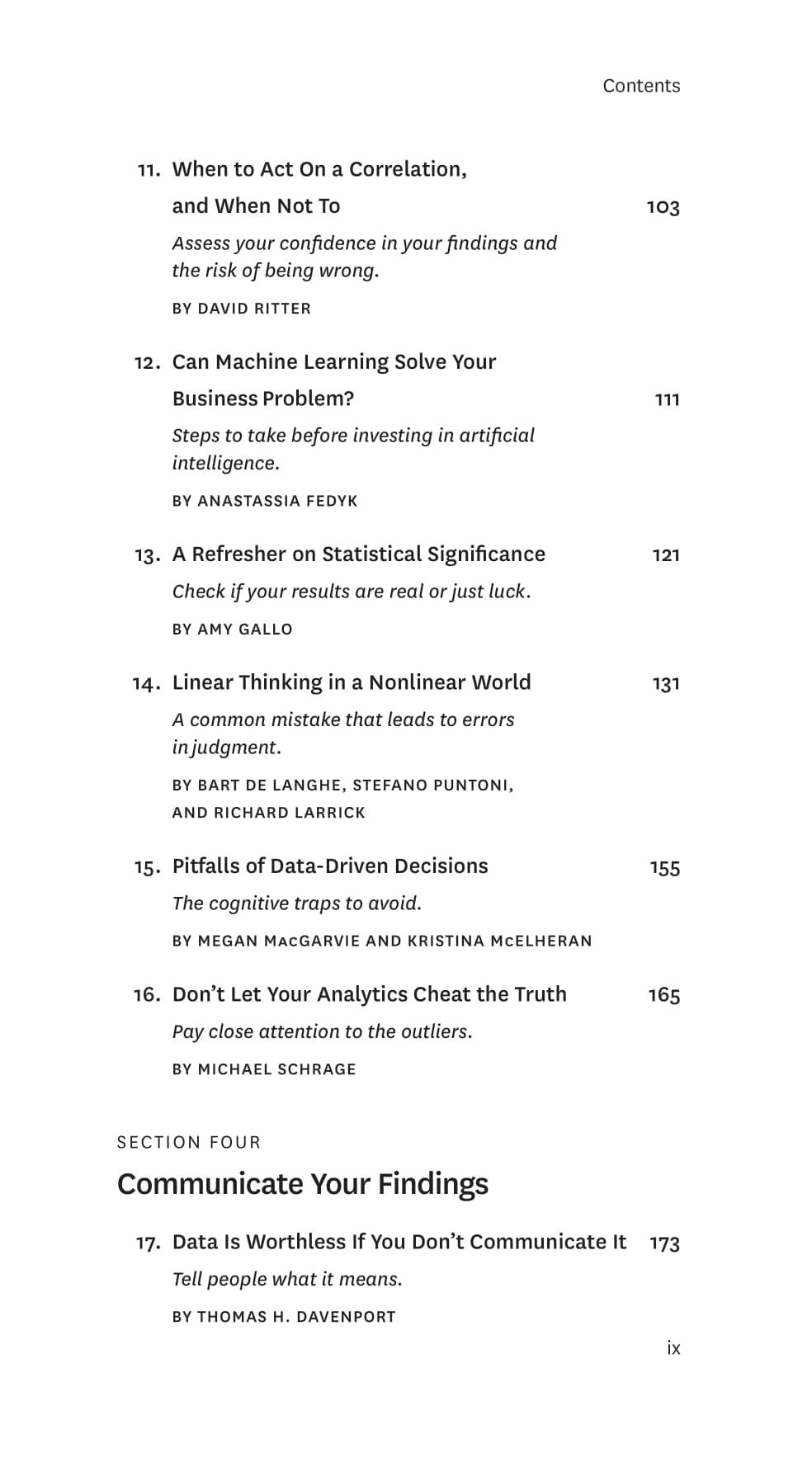 HBR Guide to Data Analytics Basics for Managers – E-books Max30