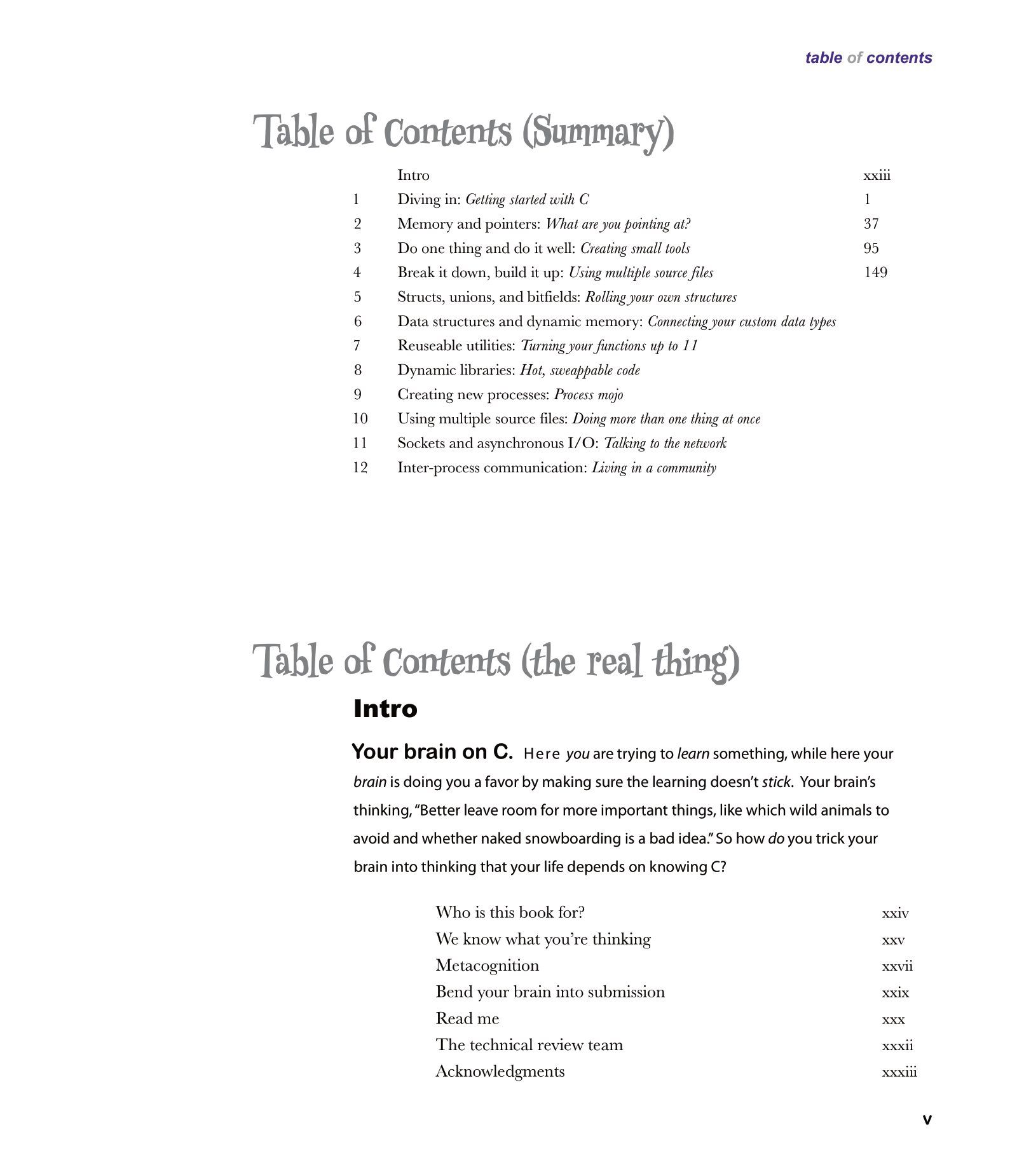 Head First C: A Brain-Friendly Guide – E-books Max30