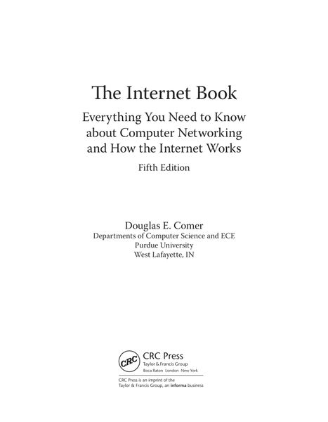 The Internet Book: Everything You Need to Know about Computer Networki ...