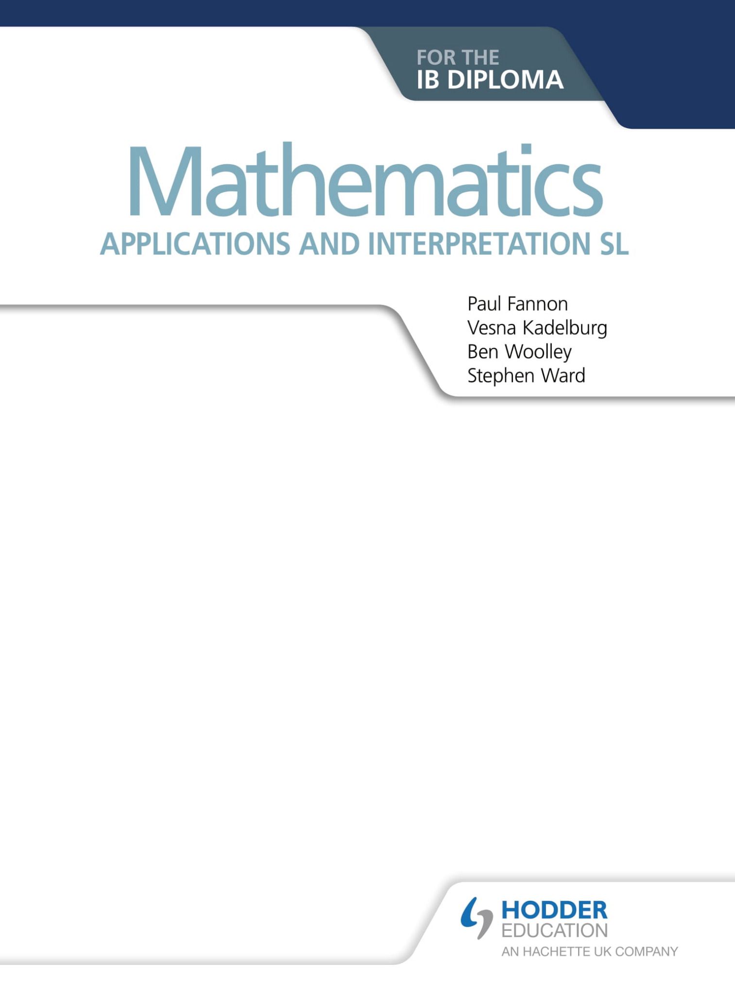 Mathematics - Applications and Interpretation SL – E-books Max30