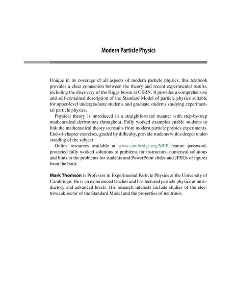 Modern Particle Physics, Illustrated Edition – E-books Max30