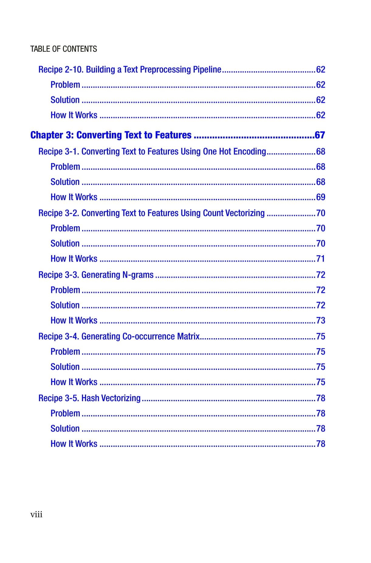 Natural Language Processing Recipes: Unlocking Text Data with Machine ...