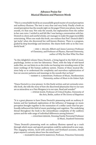 Musical Illusions and Phantom Words: How Music and Speech Unlock Myste ...