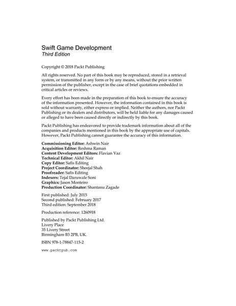 Swift Game Development Learn Ios 12 Game Development Using Spritekit E Books Max30