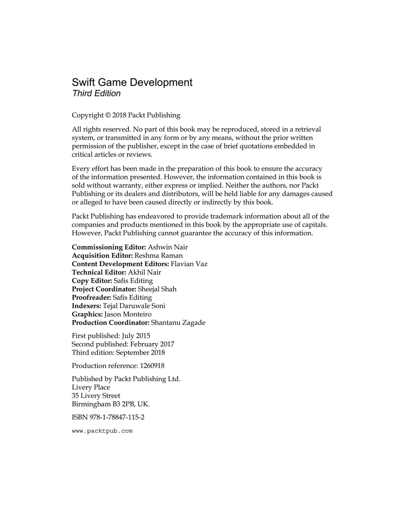 Swift Game Development: Learn iOS 12 game development using SpriteKit ... Swift Game Development: Learn iOS 12 game development using SpriteKit ...