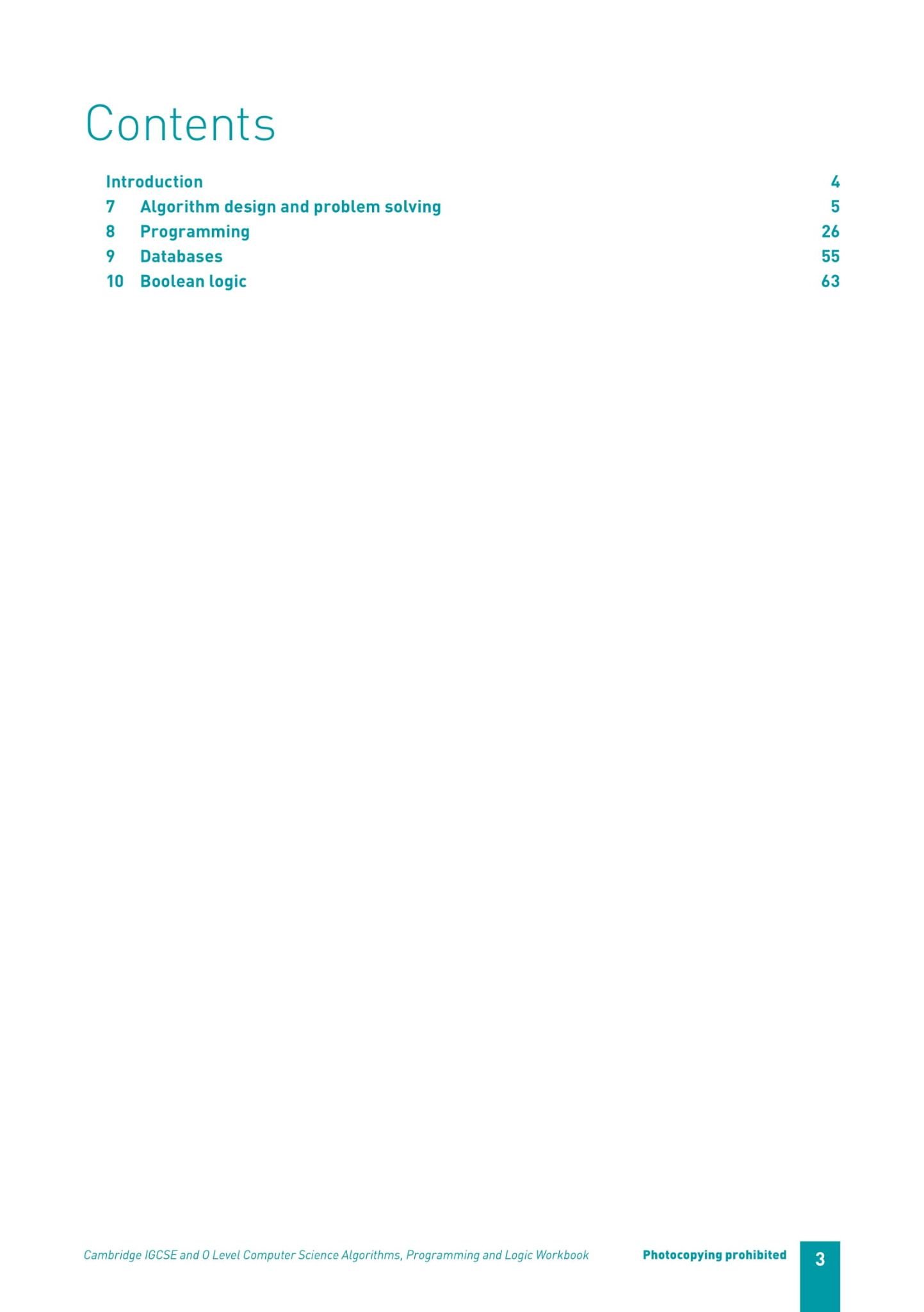 Cambridge Igcse And O Level Computer Science Algorithms Programming A E Books Max30