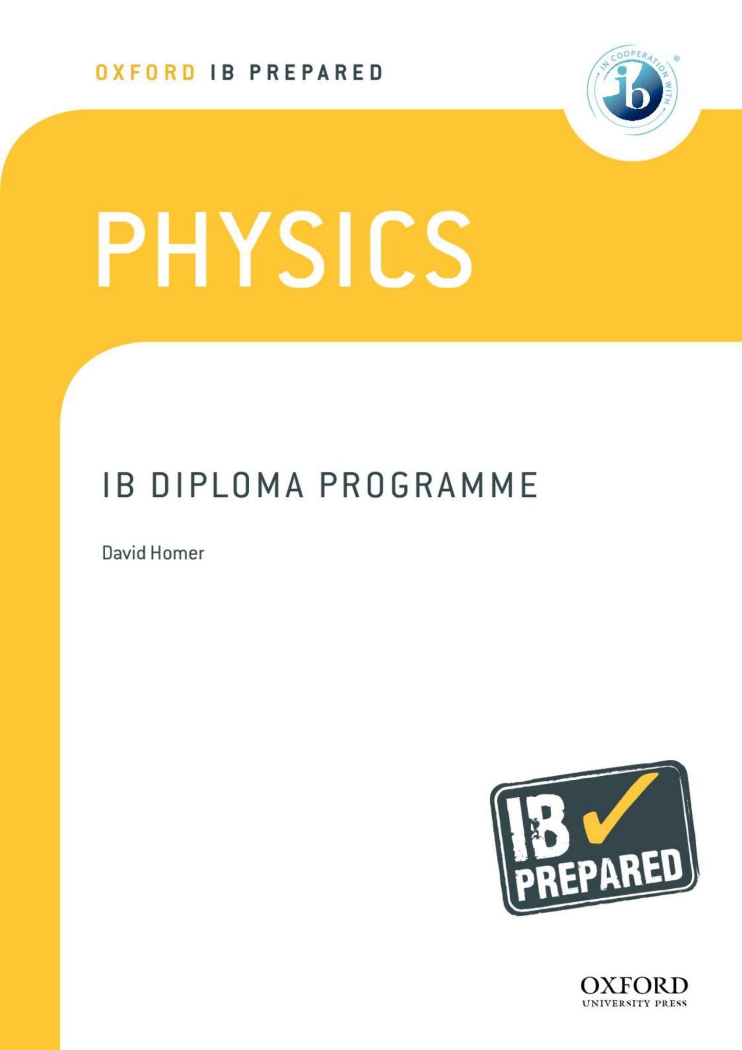 Oxford IB Diploma Programme: IB Prepared: Physics + Answer – E-books Max30