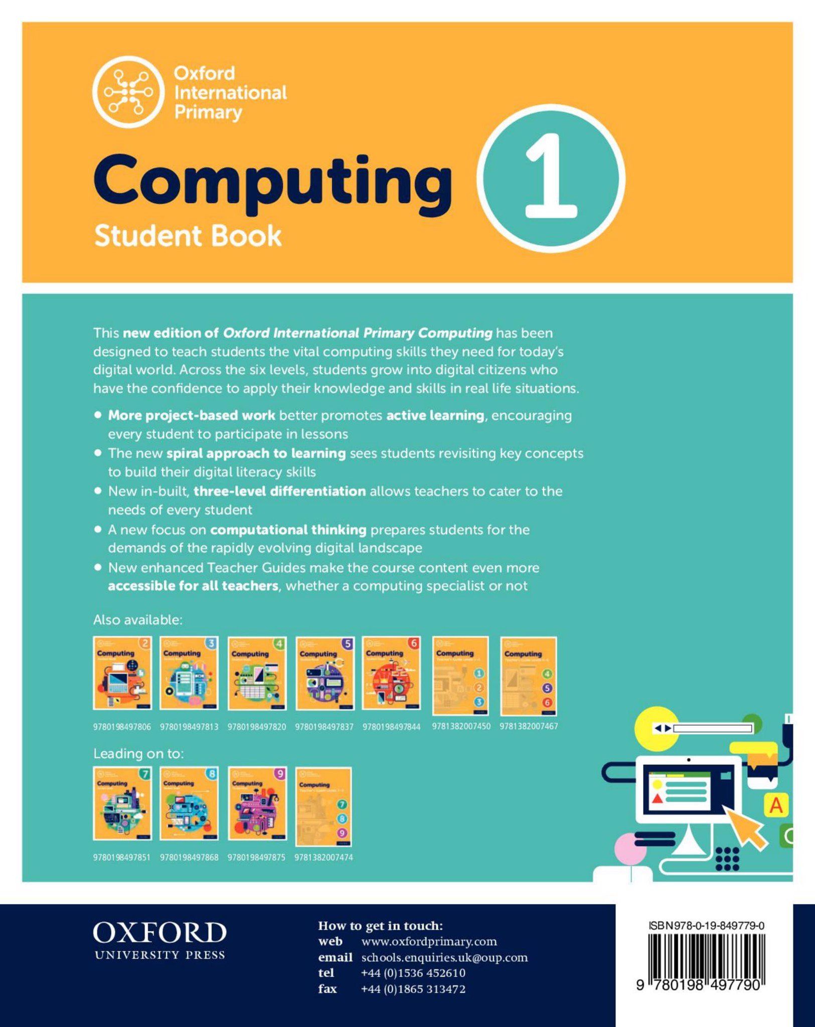 Oxford International Primary Computing: Student Book 1 - 6 – E-books Max30
