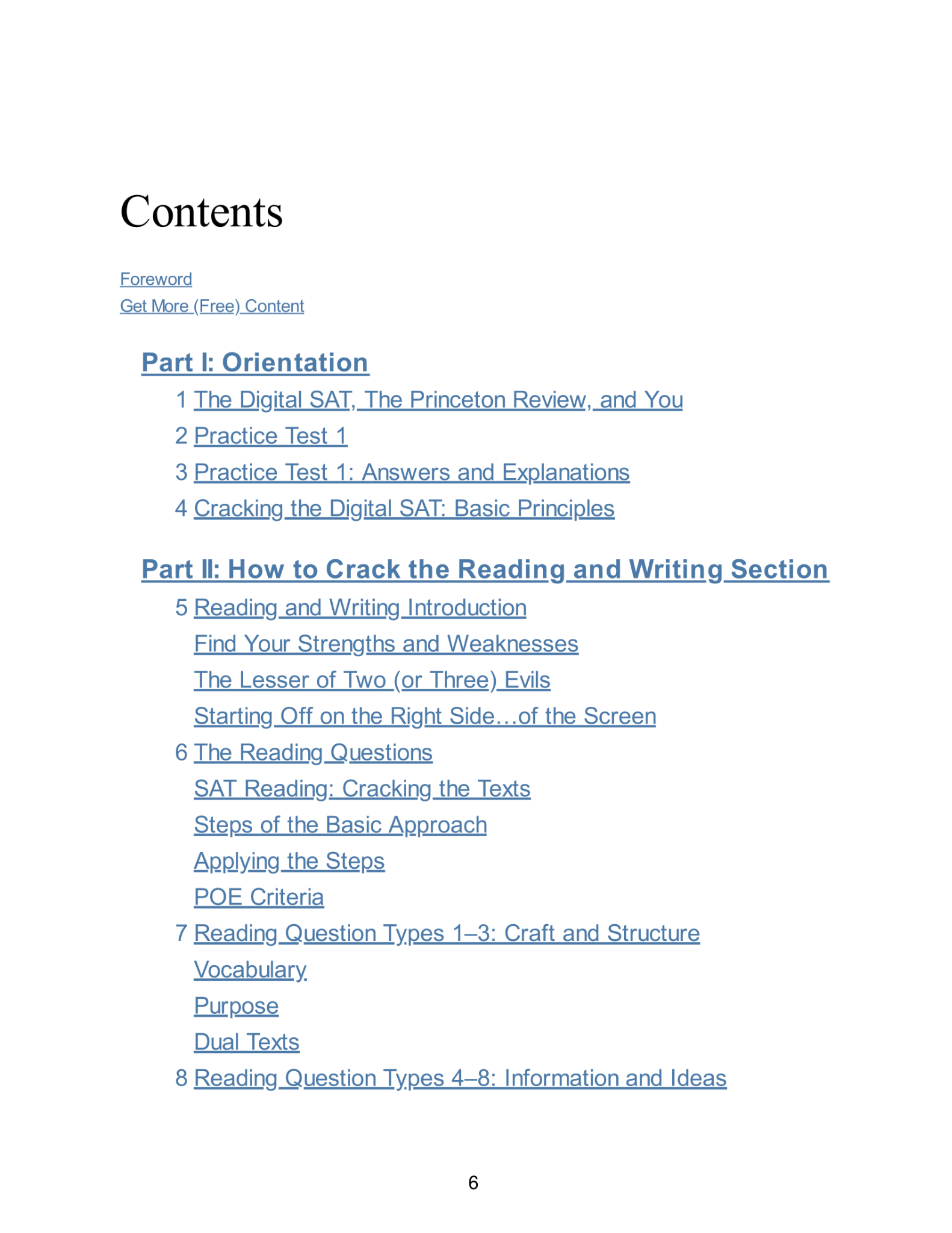 Princeton Review Digital SAT Premium Prep, 2024 – E-books Max30