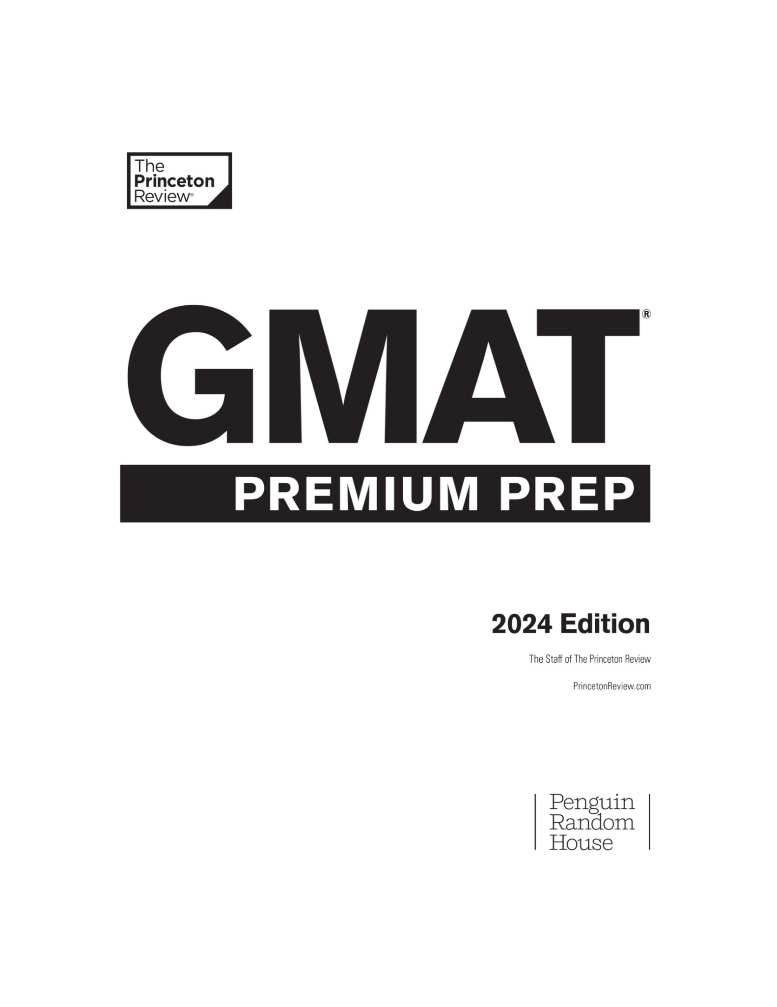 Princeton Review GMAT Premium Prep, 2024 – E-books Max30