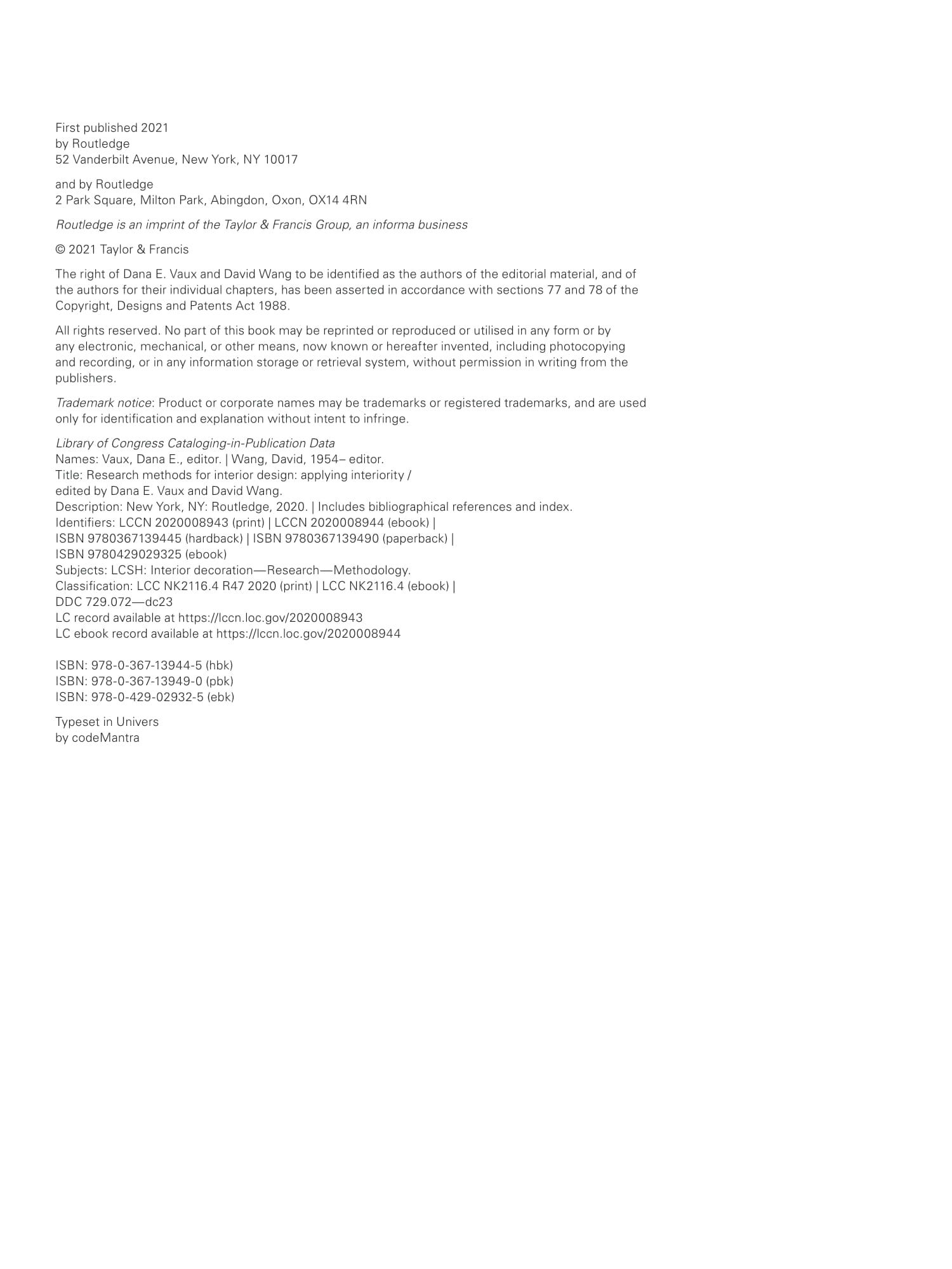 Research Methods for Interior Design: Applying Interiority – E-books Max30