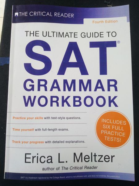 The Ultimate Guide to SAT Grammar Workbook, 4th Edition – E-books Max30
