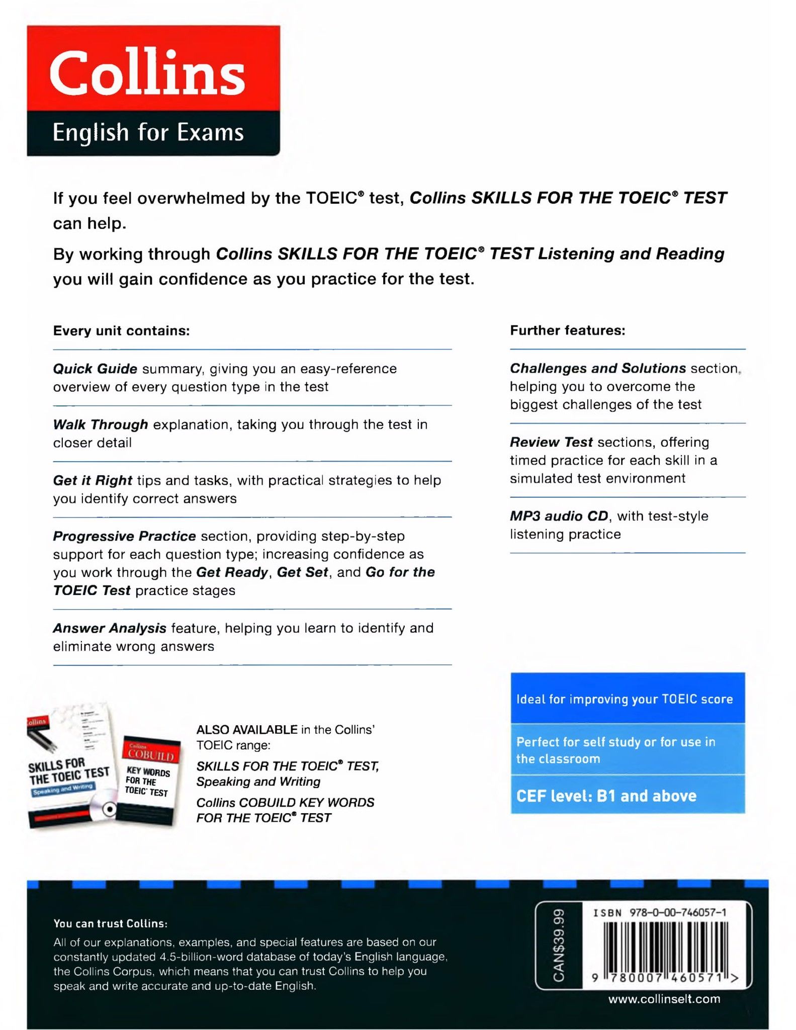 Skills for the TOEIC Test Listening and Reading (audios sent via email ...