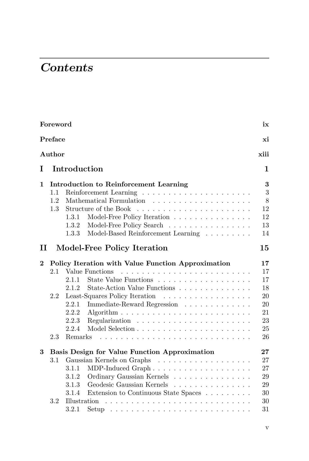 Statistical Reinforcement Learning Modern Machine Learning Approaches