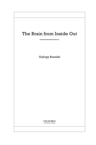 The Brain from Inside Out – E-books Max30