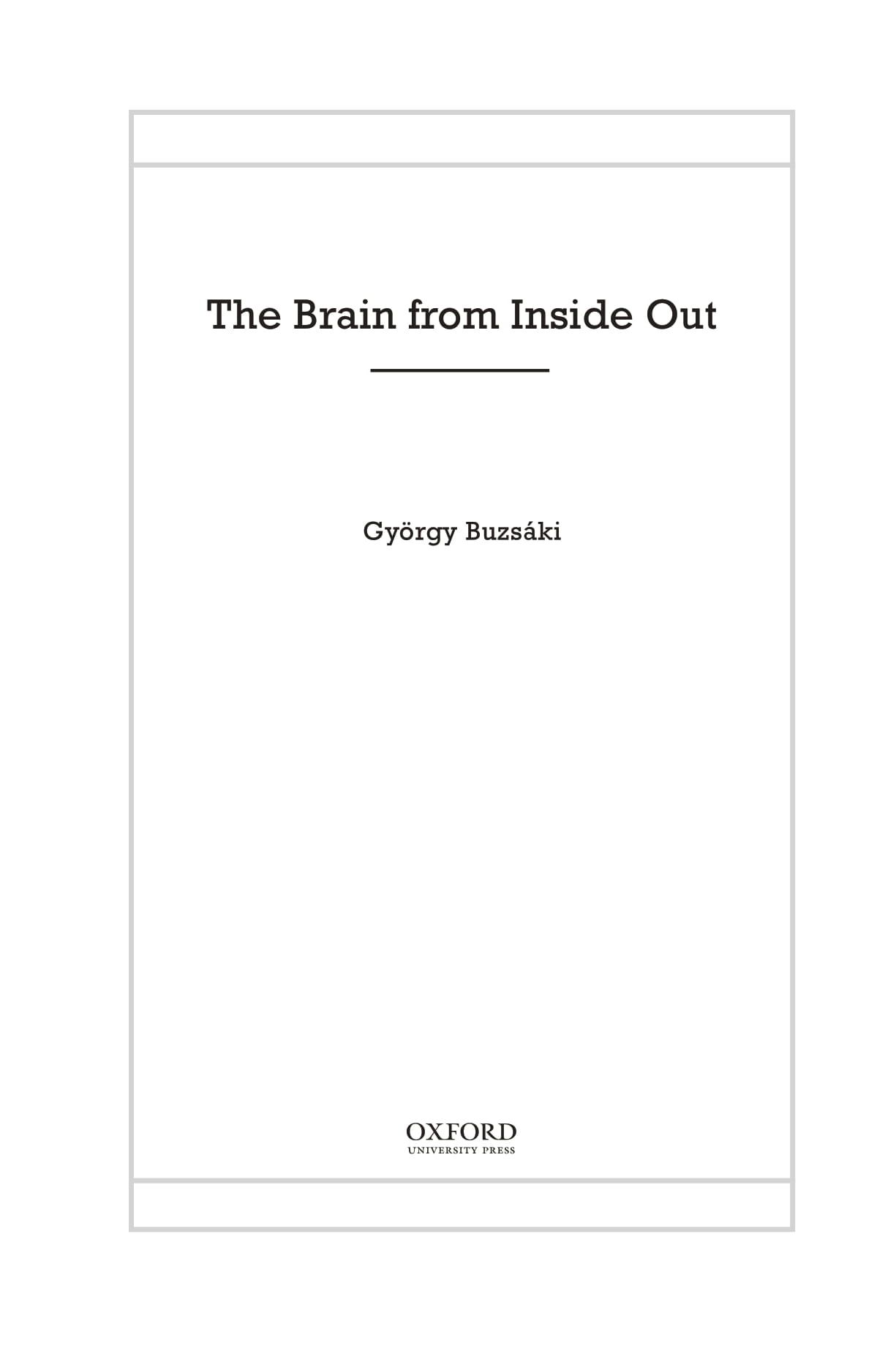 The Brain from Inside Out – E-books Max30