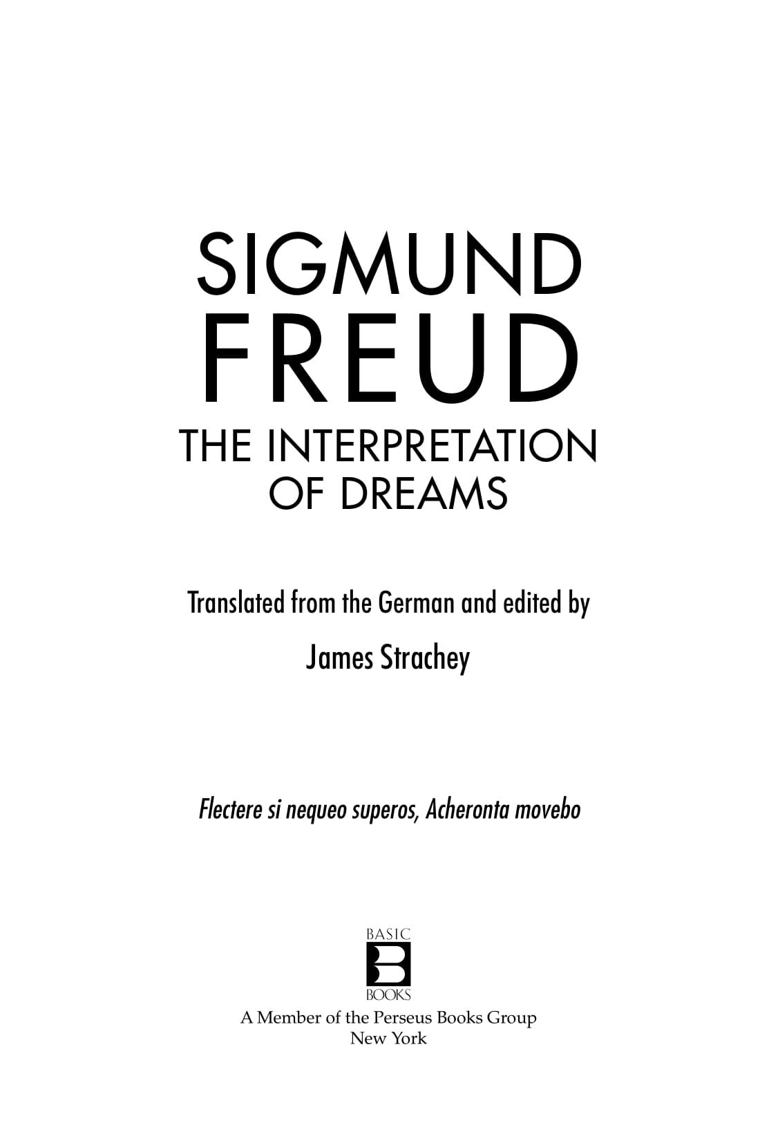 Interpretation of Dreams: The Complete and Definitive Text – E-books Max30