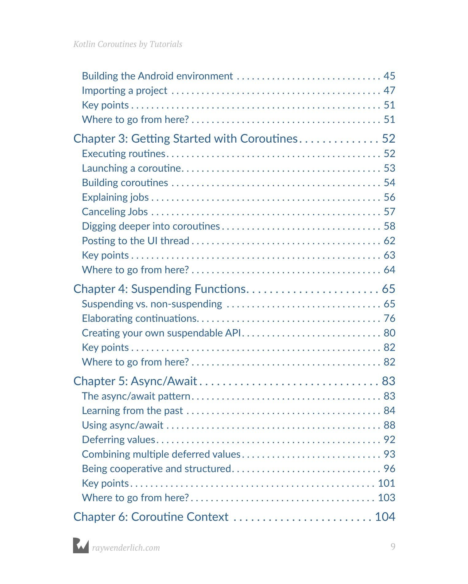 Kotlin Coroutines by Tutorials (Second Edition): Mastering Coroutines ... Kotlin Coroutines by Tutorials (Second Edition): Mastering Coroutines ...