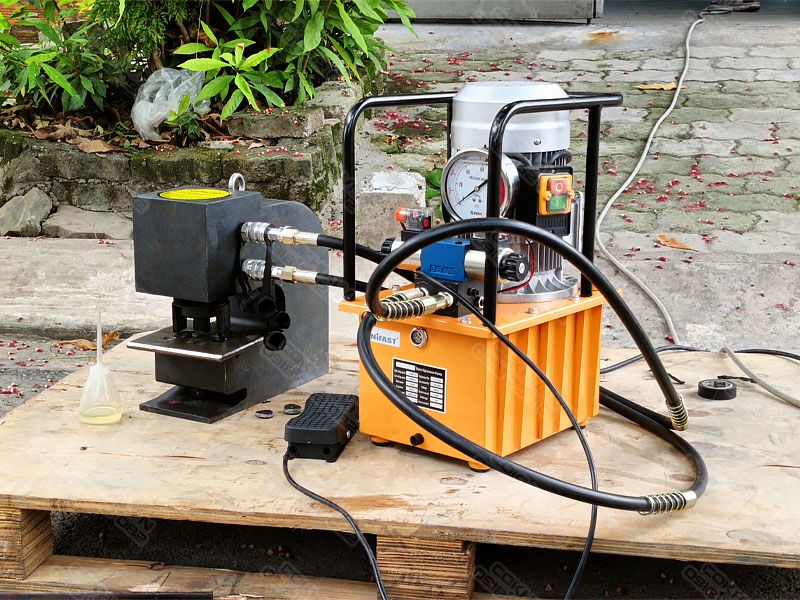 Bộ Máy Đột Lỗ Thủy Lực HHM-80 + DP150-D2 | Mạnh Mẽ - Chuyên Nghiệp ...