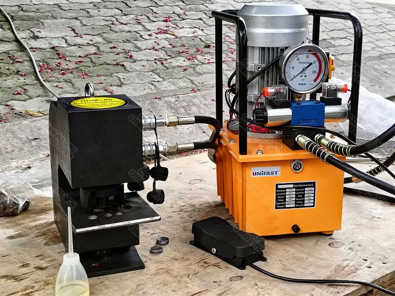 Bộ Máy Đột Lỗ Thủy Lực HHM-80 + DP150-D2 | Mạnh Mẽ - Chuyên Nghiệp ...