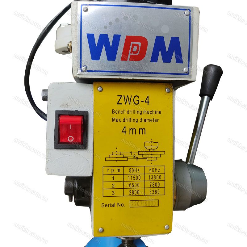 ZWG-4 máy khoan bàn mini cao tốc WDDM khoét lỗ siêu nhỏ – Khoan từ