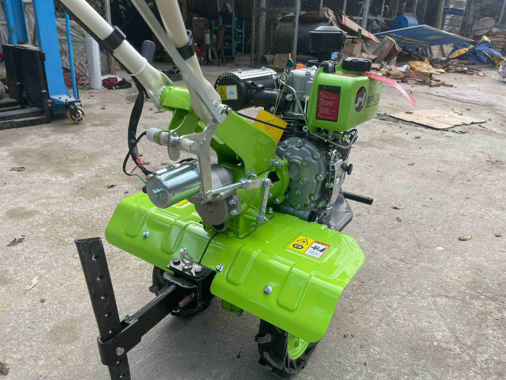 MÁY XỚI ĐẤT TLP 173 CÓ KÍCH ĐỀ – Trâu Vàng Tuyên Quang