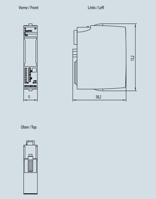 Module ET200SP, DI 16X24VDC ST, 6ES7131-6BH01-0BA0 – Công ty CP Kỹ ...