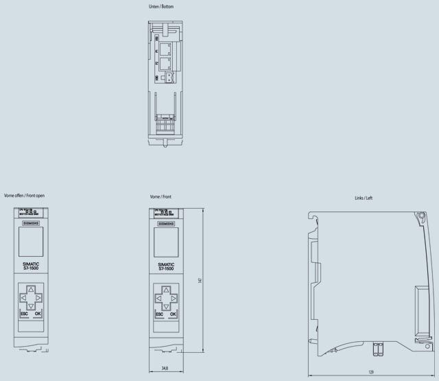 Bộ điều khiển PLC 1513-1 PN, 6ES7513-1AL02-0AB0 – Công ty CP Kỹ Thuật ...