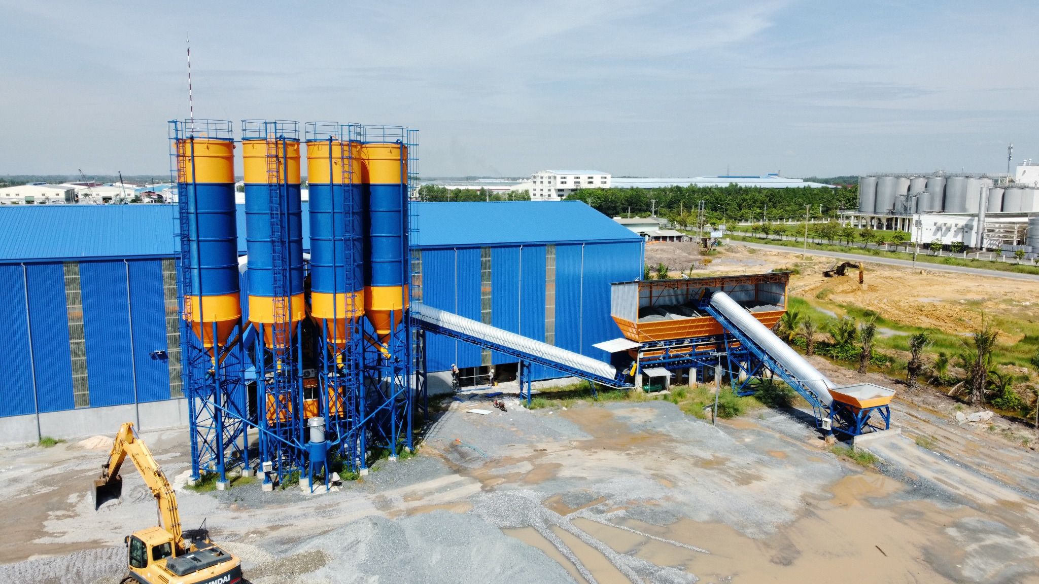 THIẾT KẾ, THI CÔNG LẮP ĐẶT TRẠM TRỘN BÊ TÔNG - HTEN – Công ty CP Kỹ ...