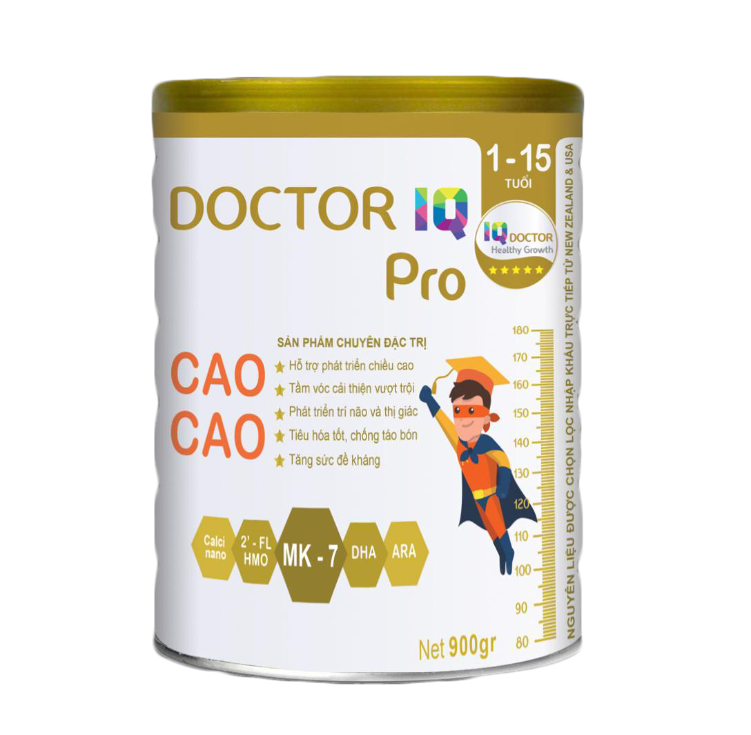 DOCTOR IQ Pro - CAO CAO (1-15 Tuổi) 900gr – DoctorBoone