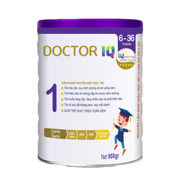 DOCTOR IQ số 1 (6-36 Tháng) 900gr – DoctorBoone