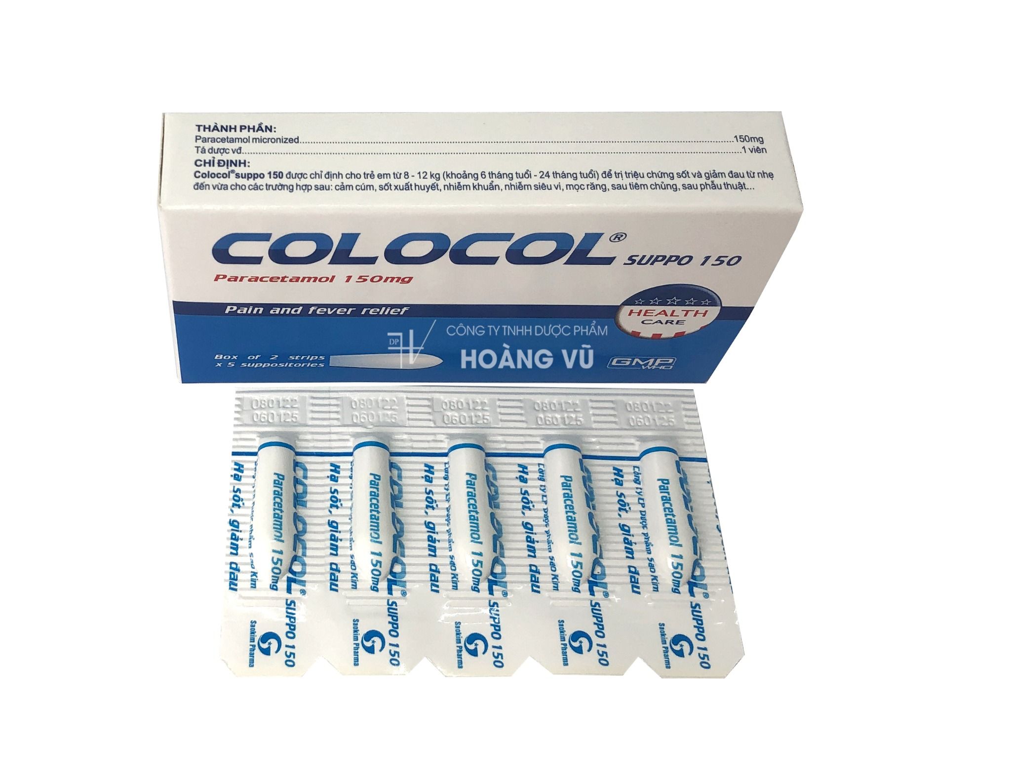 COLOCOL SUPPO 150 (H/10V - T/300H) – duochoangvuhcm