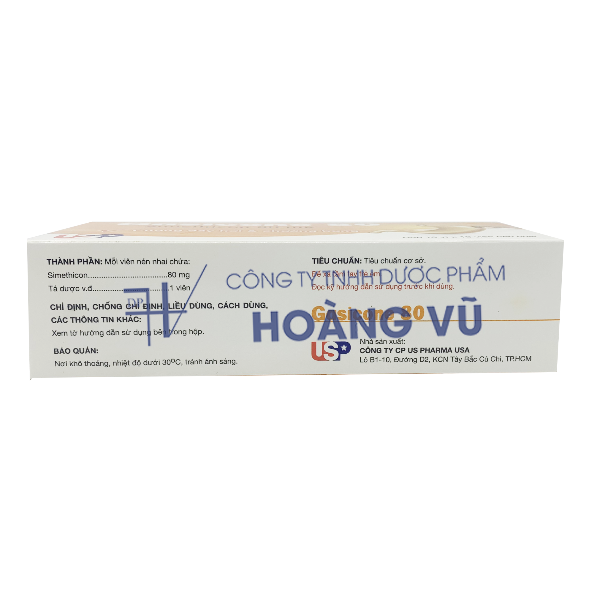 GASICONE 80mg – duochoangvuhcm