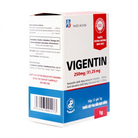 Vigentin 250 mg Gói – duochoangvuhcm