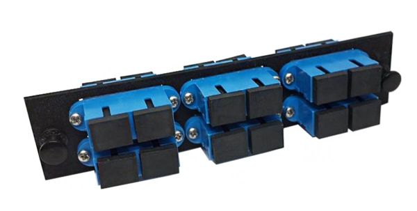 559596-2-commscope-fiber-optic-snap-in-adapter-plate-duplex-sc-12-fibe ...
